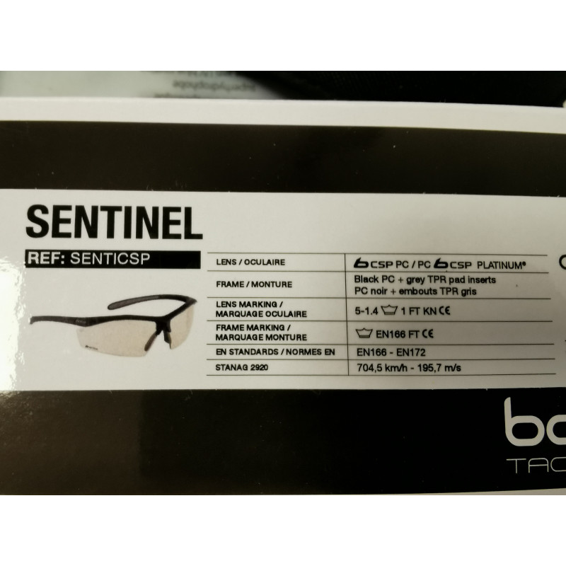 bollé safety BSSI Sentinel PC CSP