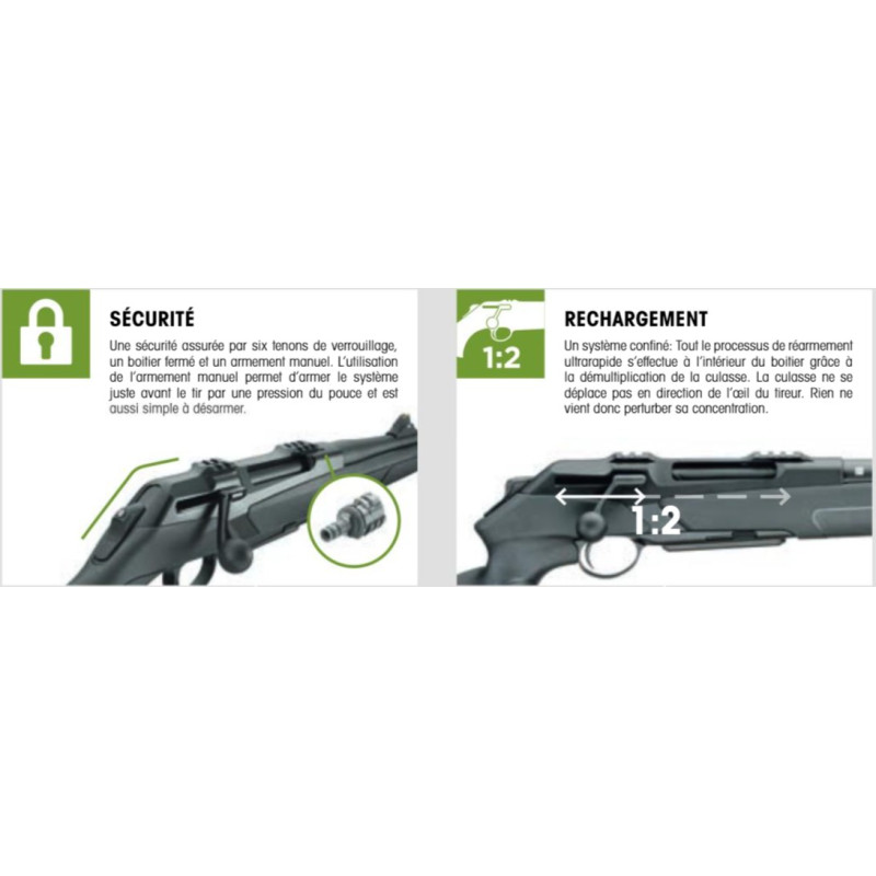 Carabine rx explorer synthetique merkel 7rm helix 7mm Rem. Mag